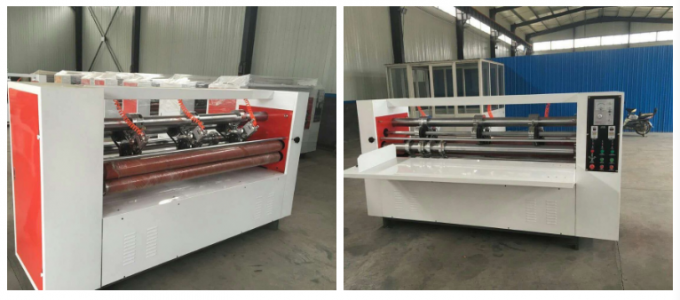 10 Scorers Corrugated Slitter Scorer Machine 6 Blades With Compact ...