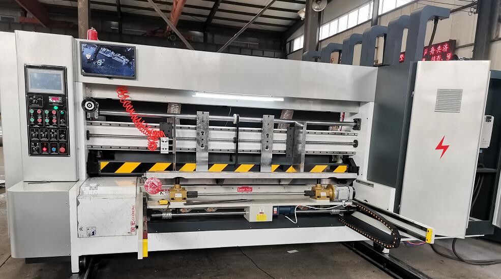 Slot Die Flexo Corrugated Box Printing Machine Computer Controlled 1.2x2.8m