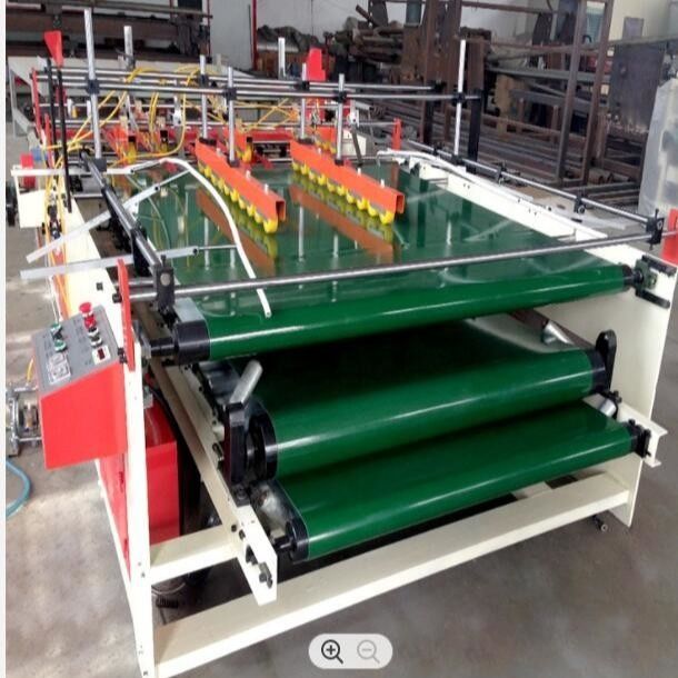 1200KG Corrugated Box Folding Machine 1.5KW Cardboard Gluing Machine ...
