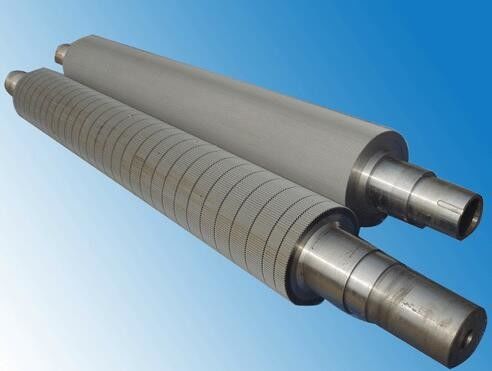 Single Facer Flute Roller ISO9001 High Speed For Corrugated Box
