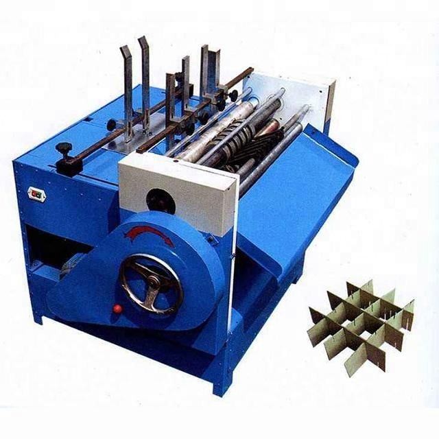 Automatic Partition Slot Corrugated Carton Box Machine 9 Slitter Knives