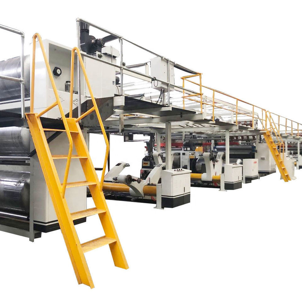 5 Layer Delta Corrugated Cardboard Production Line Carton Machine A Flute