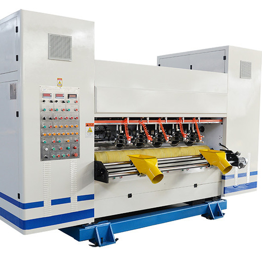 Thin Blade Slitter Scorer Corrugated Carton Box Machine 2400mm Electric ...