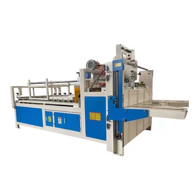 Sheet Pasting Corrugated Box Gluing Machine User Friendly