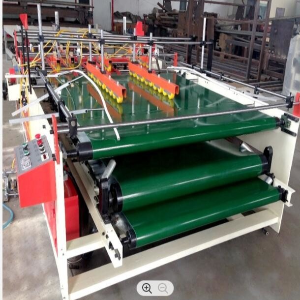 1200KG Corrugated Box Folding Machine 1.5KW Cardboard Gluing Machine ...